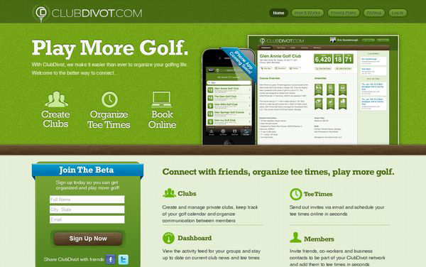 22 свежих примера дизайна Landing Pages - csslike.Me